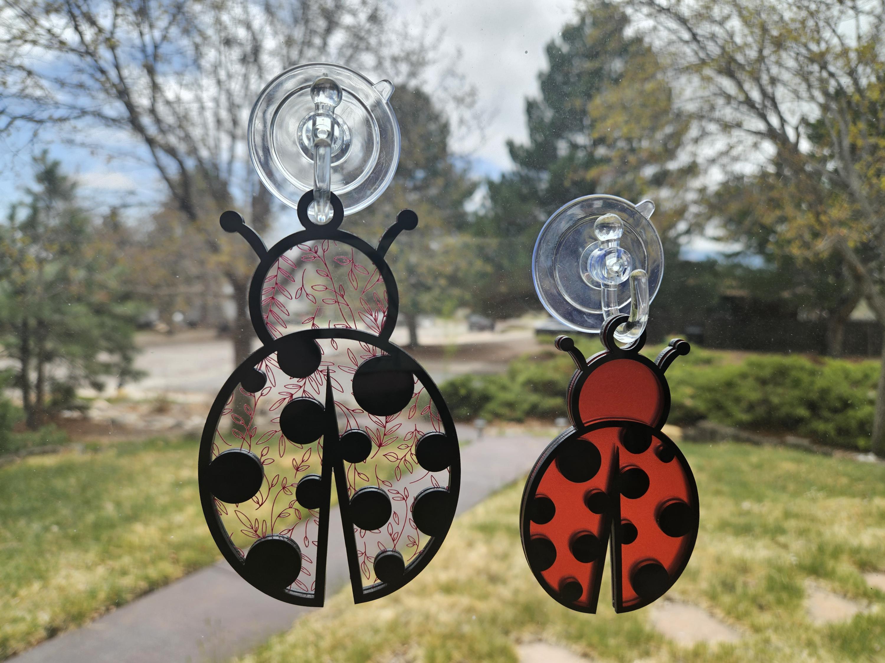 Spring Bugs Suncatcher SVG Laser File - Etsy