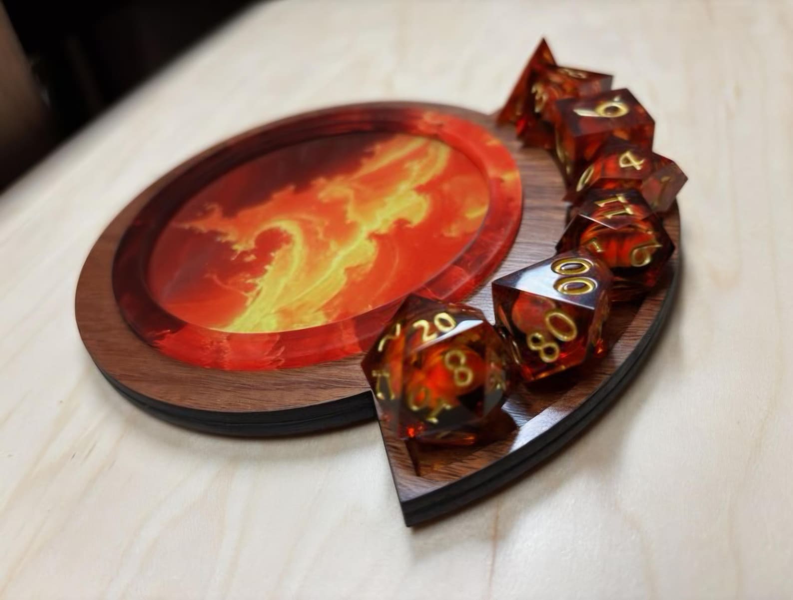 D20 Dice Holder Acrylic Top Coaster - SVG Laser File - Etsy