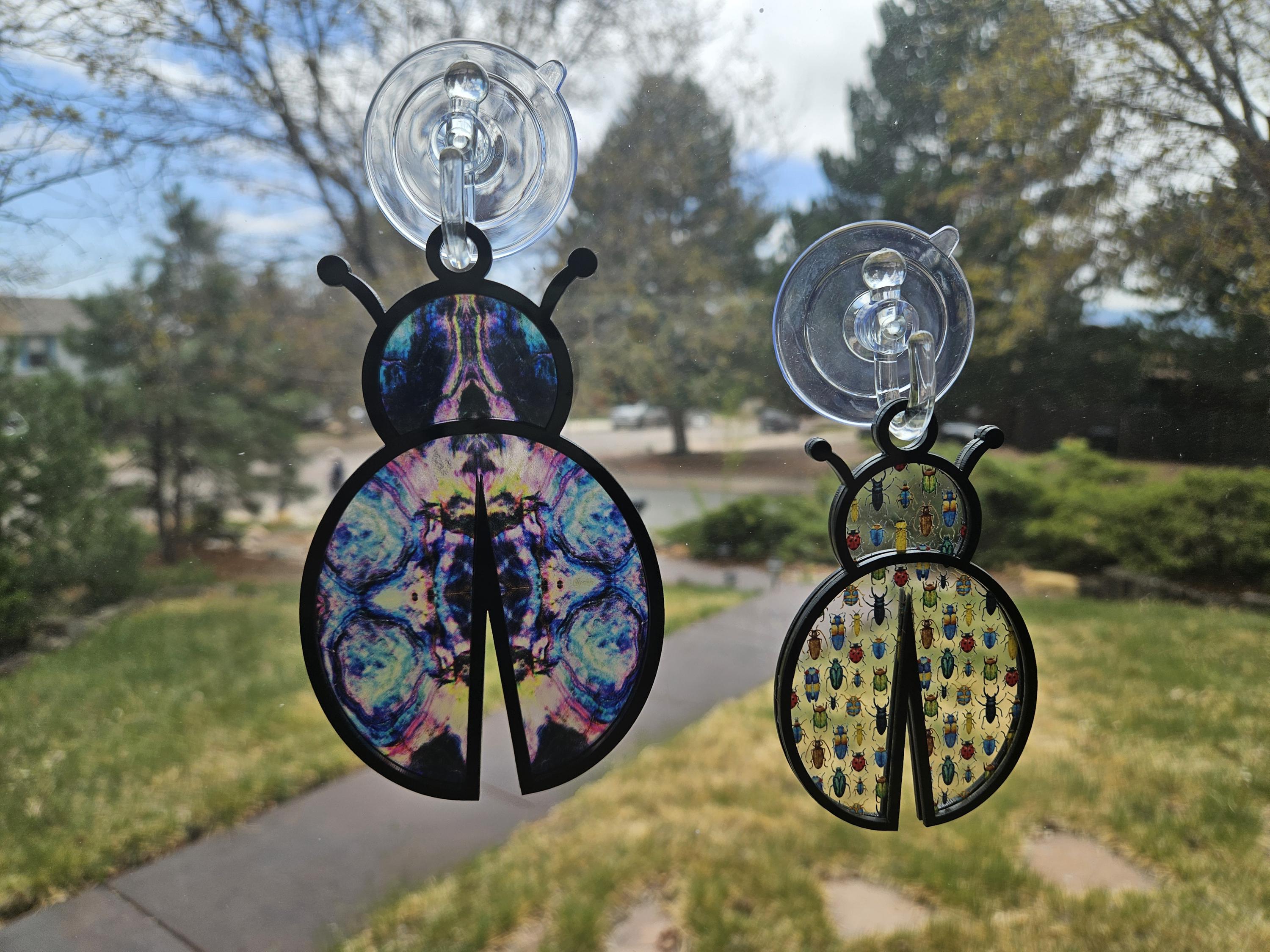 Spring Bugs Suncatcher SVG Laser File - Etsy