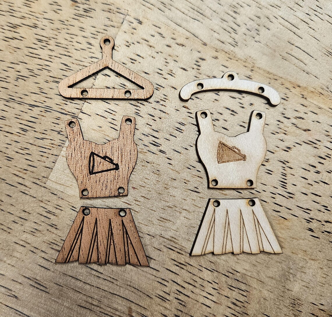 Cheerleader Dangle Earrings SVG - Etsy