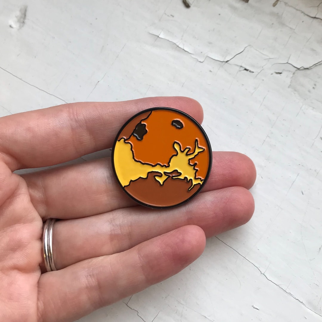 Venus Enamel Pin Solar System Lapel Pins, Illustrated by Lauren Beacham ...