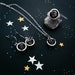 Small Chunky Round Meteorite Jewelry Set Authentic Meteorite - Etsy