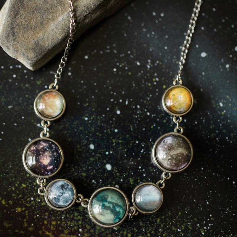 Solar System Necklace - Etsy