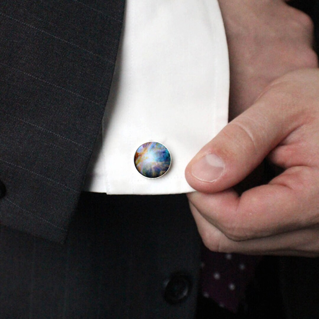 Orion Light Nebula Cuff Links - Galaxy Accessories - Gifts for Men, Dad ...