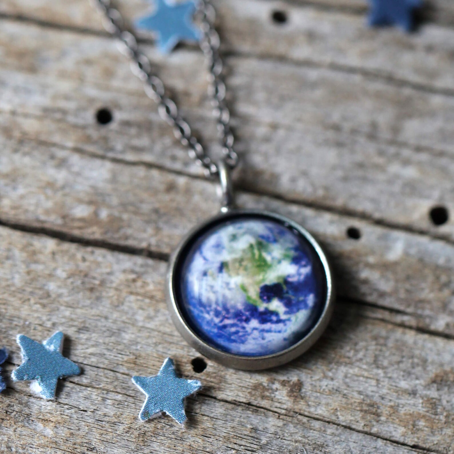 Design Your Own Space Pendant - Pick Your Planet, Sun, Galaxy or Nebula ...
