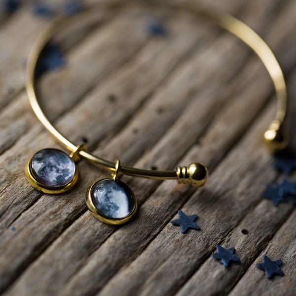 Moon Bracelet - Etsy