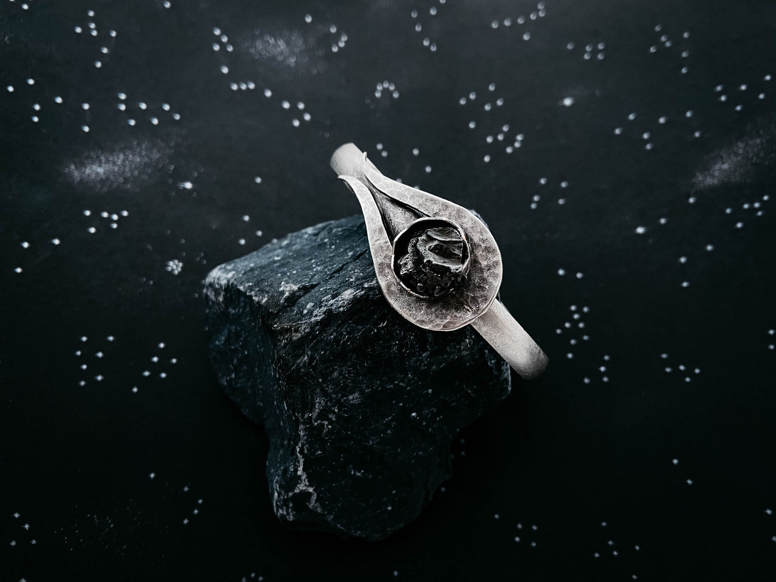 Authentic Meteorite Comet Cuff Bracelet Shooting Star - Etsy