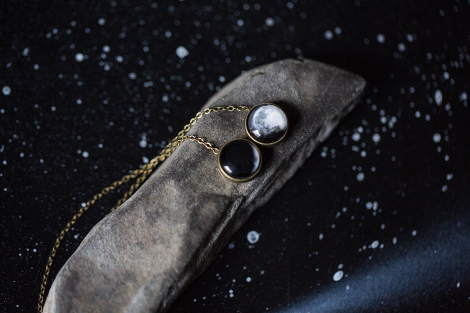 My Moon Slide Pendant Necklace - Custom Phases of the Moon Jewelry From ...