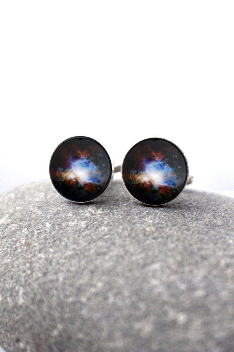 Orion Dark Nebula Cuff Links Galaxy Accessories Gifts for - Etsy