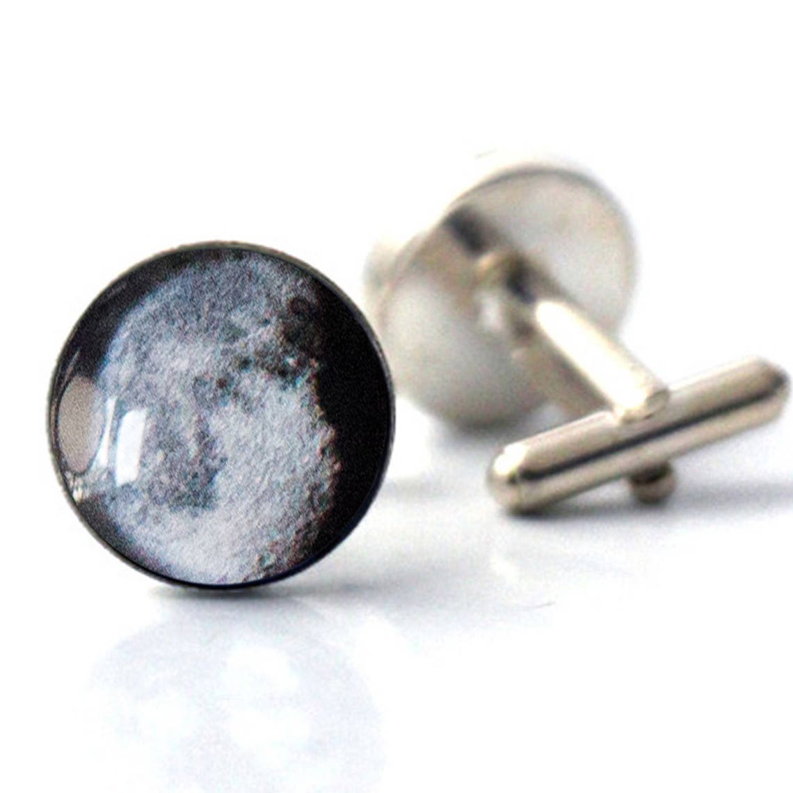 My Moon Cufflinks Custom Lunar Phase Cuff Links How the - Etsy