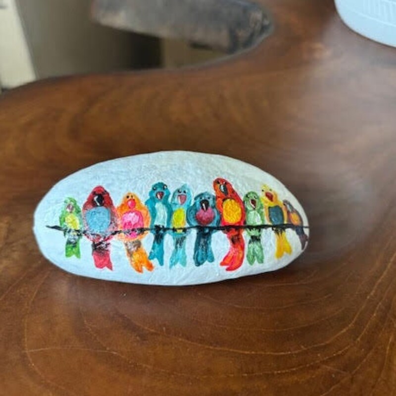 Painted Rocks Birds - Etsy