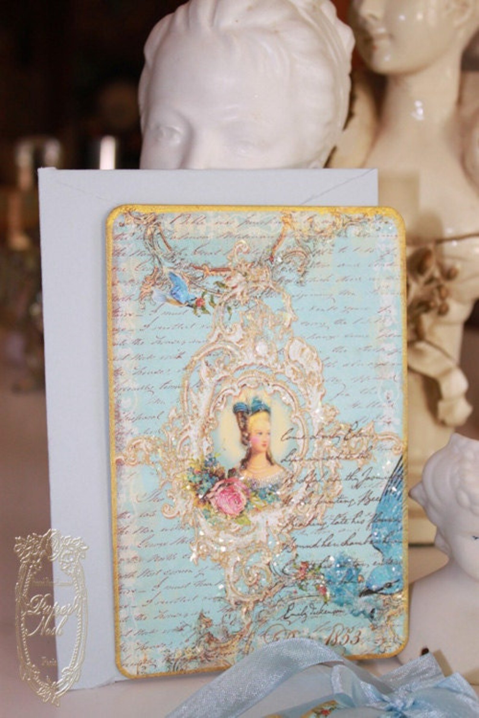Inkheart Romantique Come Softly Eden Set of Six Double Sided or Folding ...