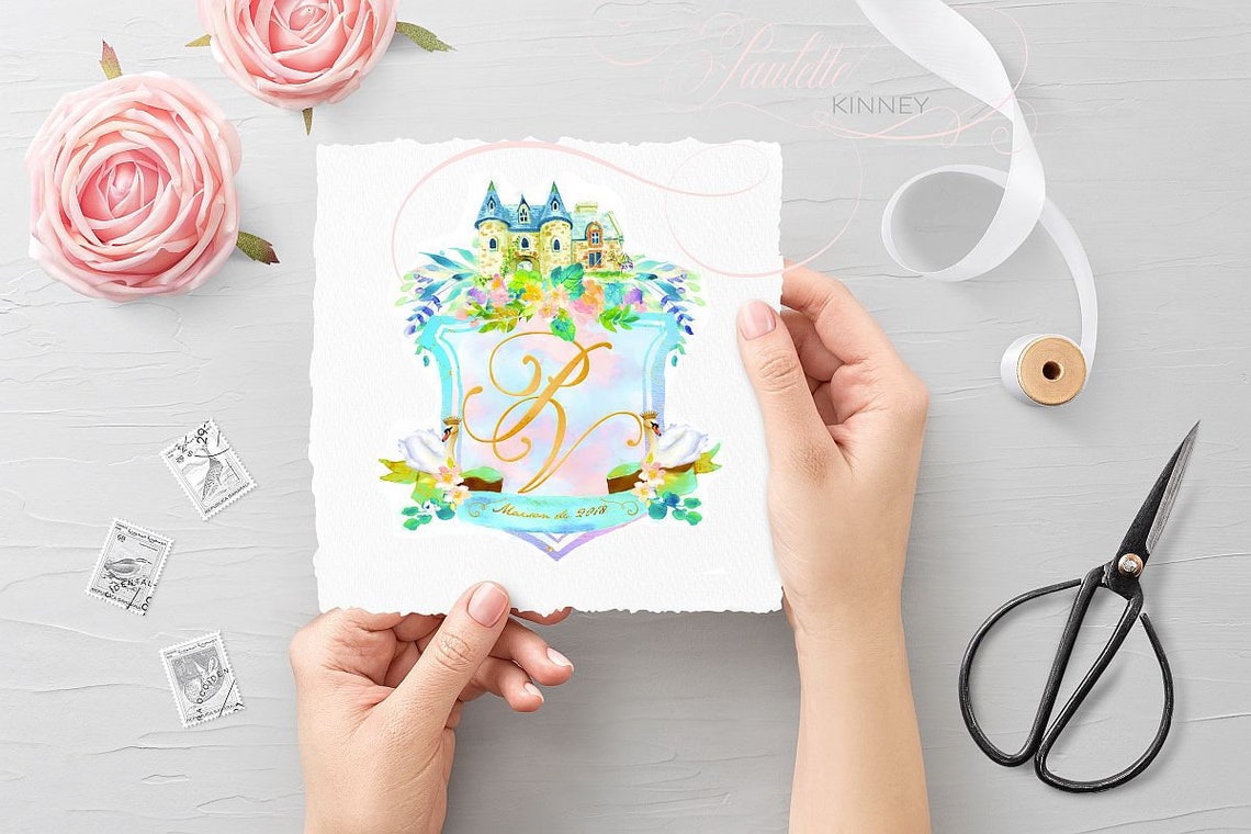 Custom Crest Wedding and Stationery - Etsy