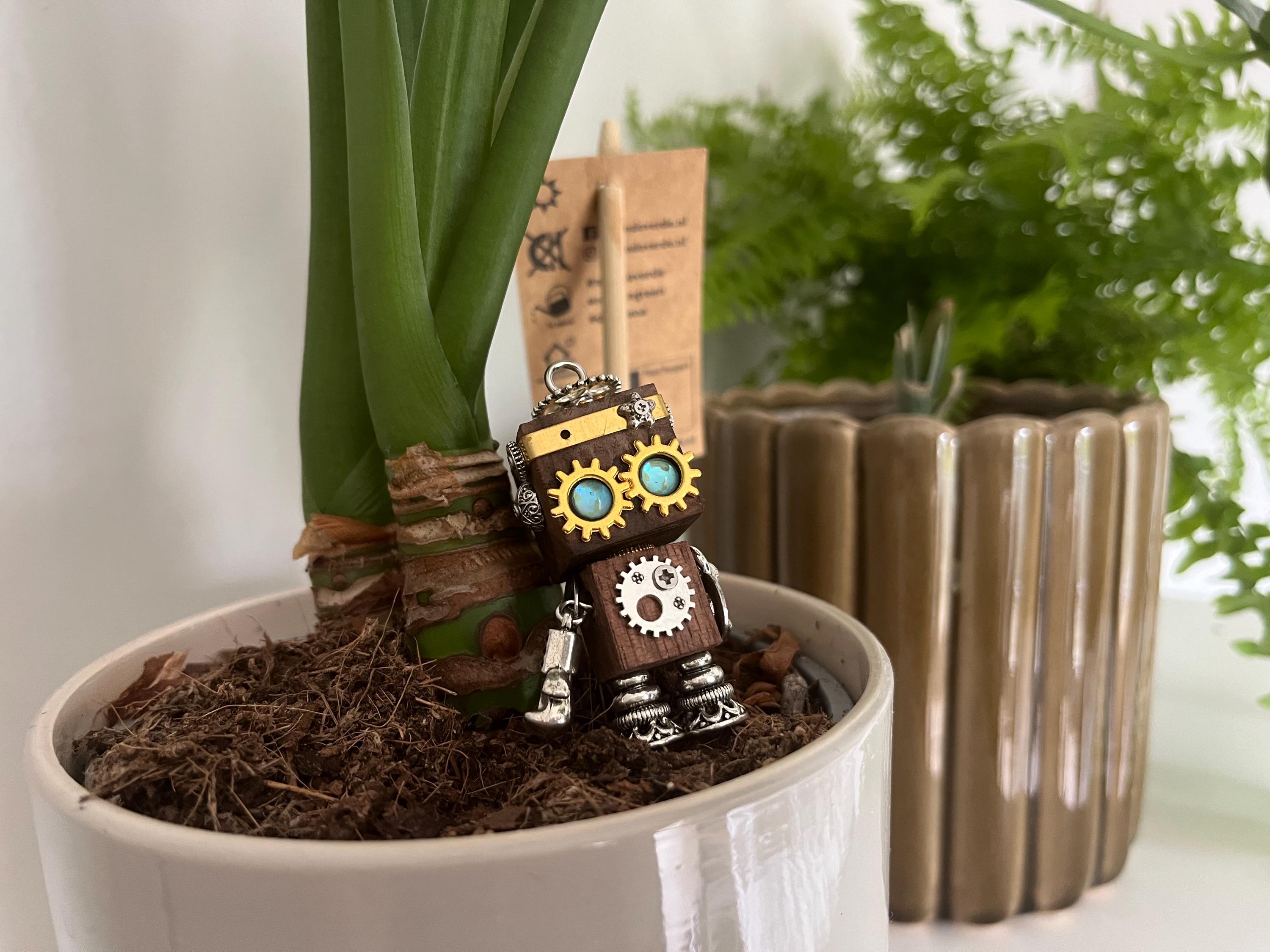 Handmade Steampunk Robot Keychain-‘boxer ’keychain/car Decoration/gifts ...