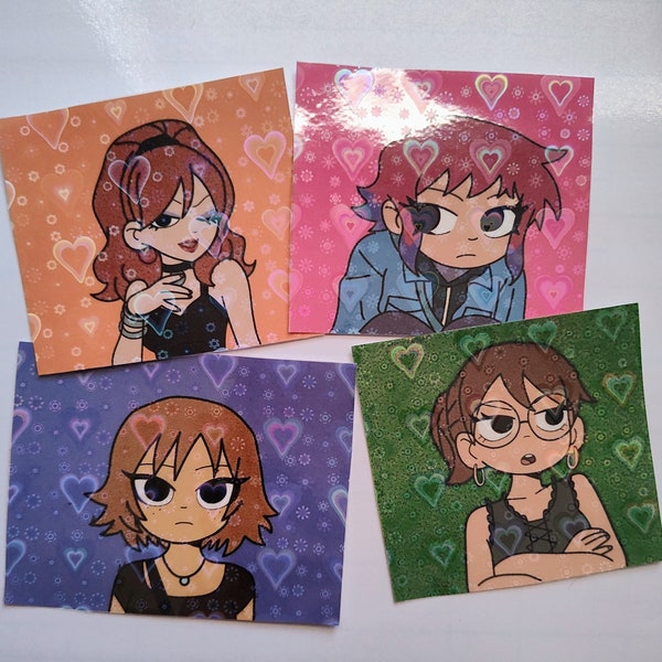Scott Pilgrim Stickers - Etsy