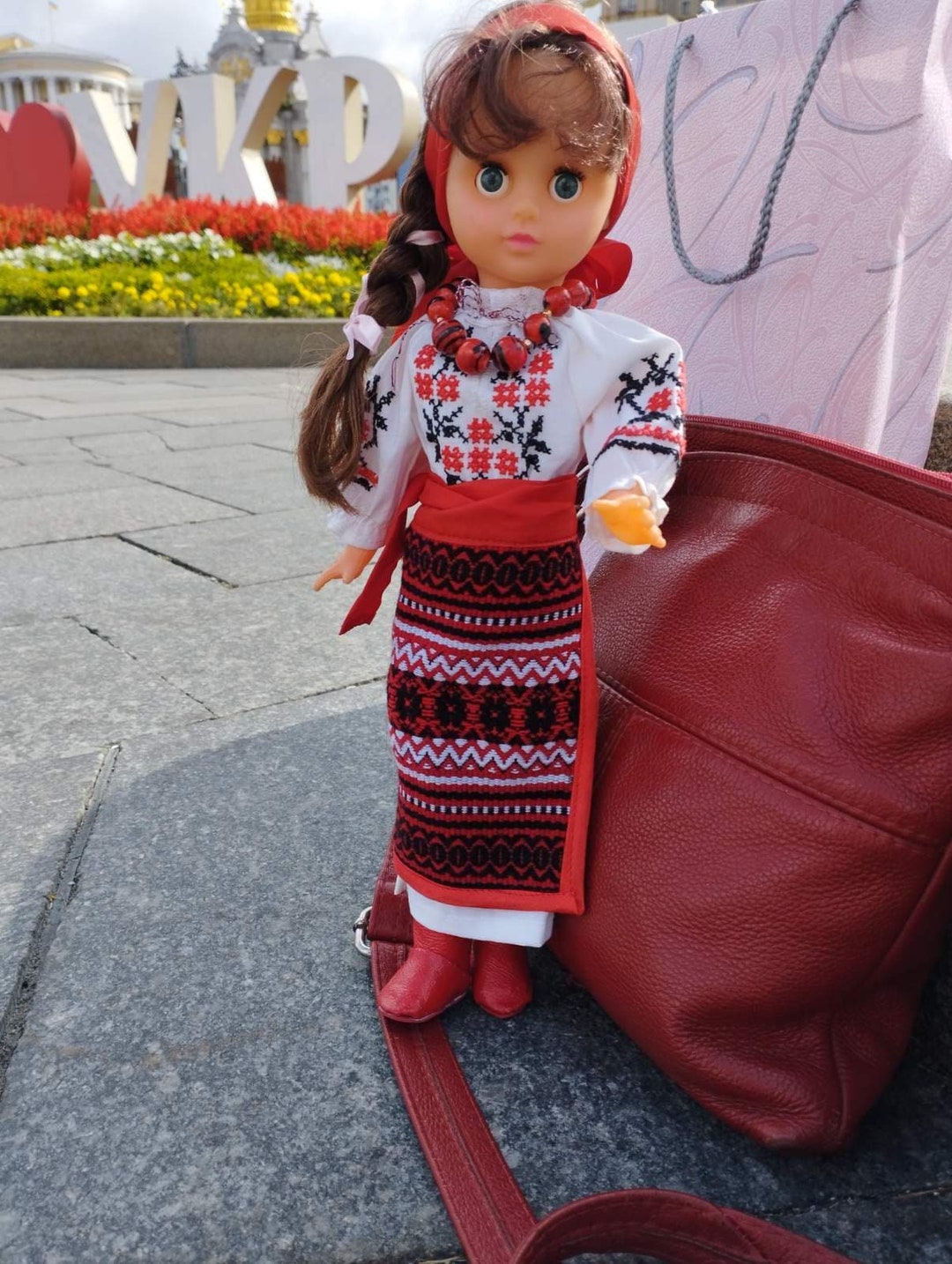 Ukrainian Doll Kateryna, Doll in Traditional Ukrainian Clothes, Hand ...