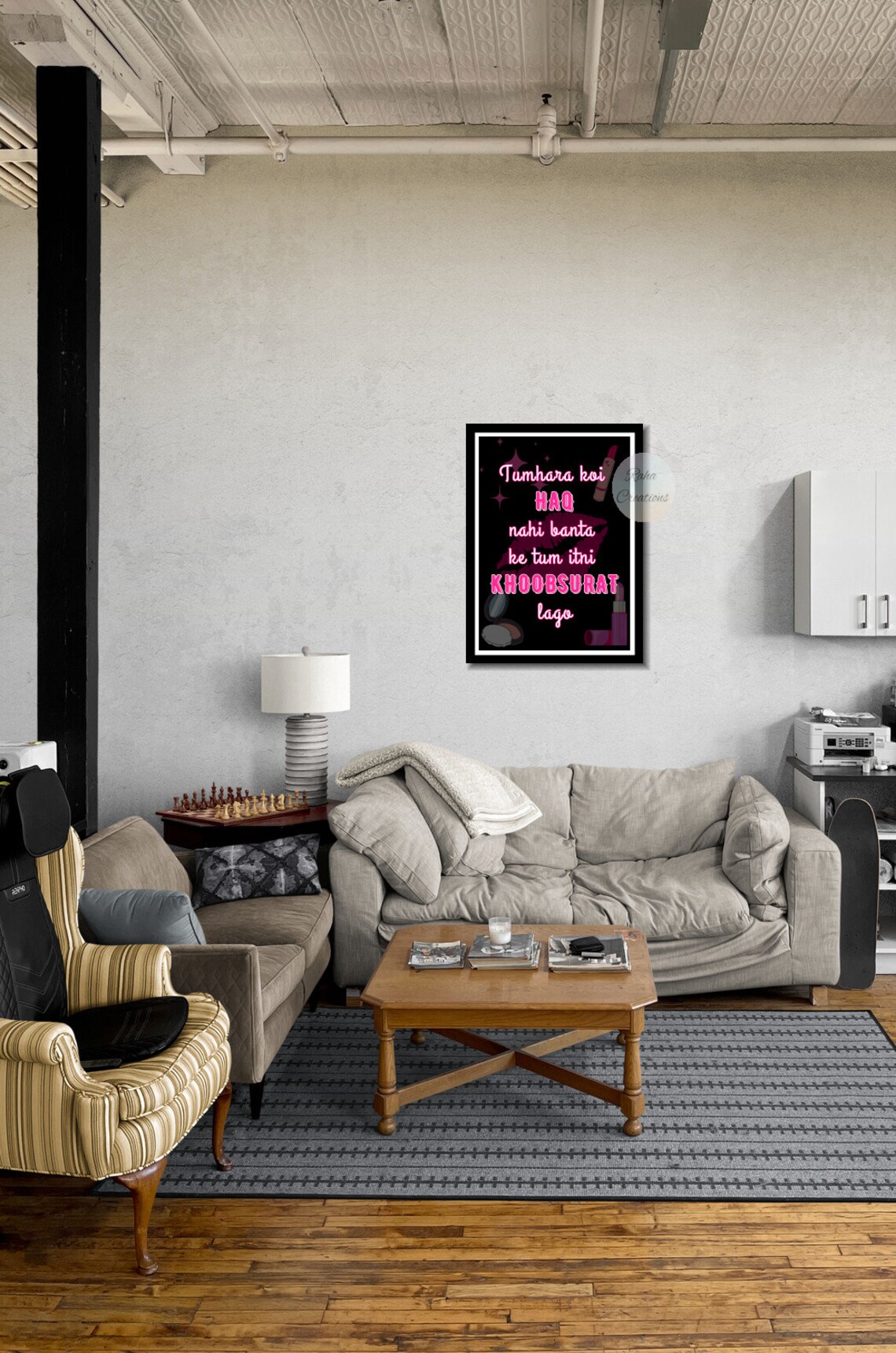 Kabhi Khushi Kabhi Gham Dialogue Funny Bollywood Poster,"tumhara Koi ...