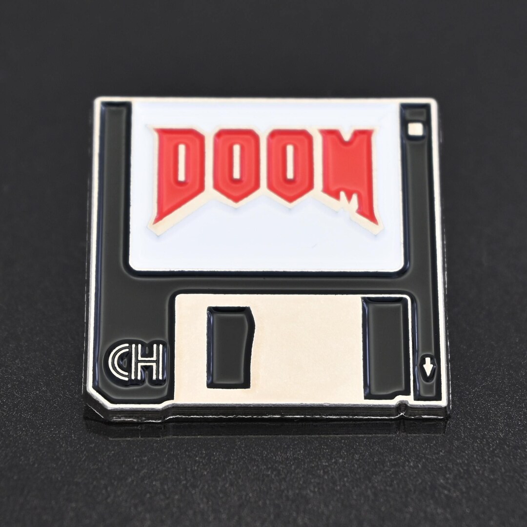 Doom Diskette Enamel Pin - Etsy
