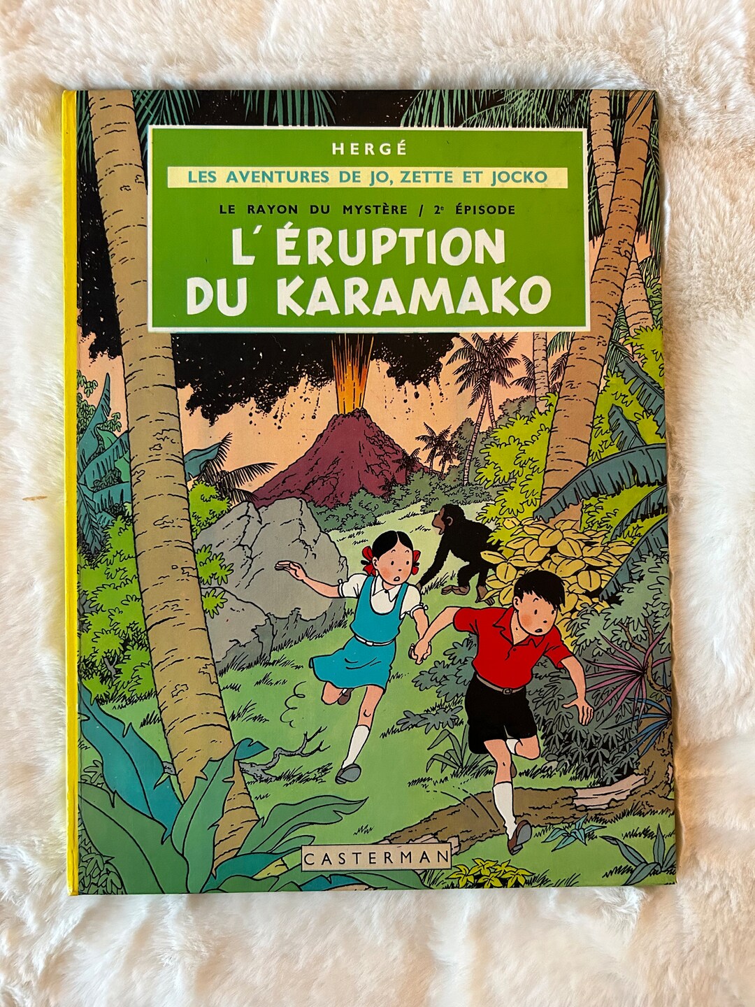 Les Aventures De Jo, Zette Et Jocko: L'eruption Du Karamako by Hergé ...