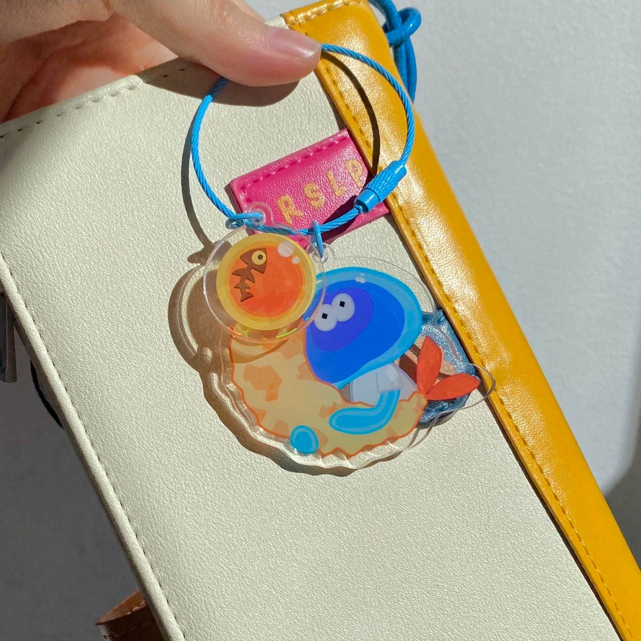Splatoon Salmon Run Golden Egg&jellyfish Keychain - Etsy