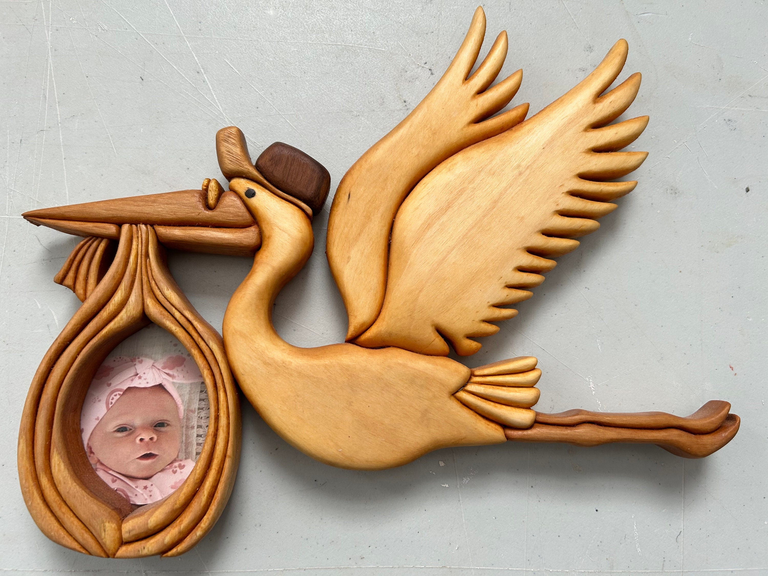 Intarsia Wood Sculpture - Etsy