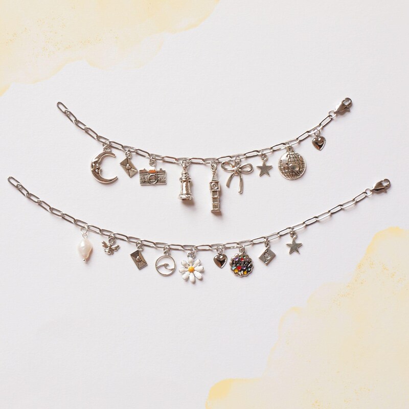 Charm Bracelet - Etsy