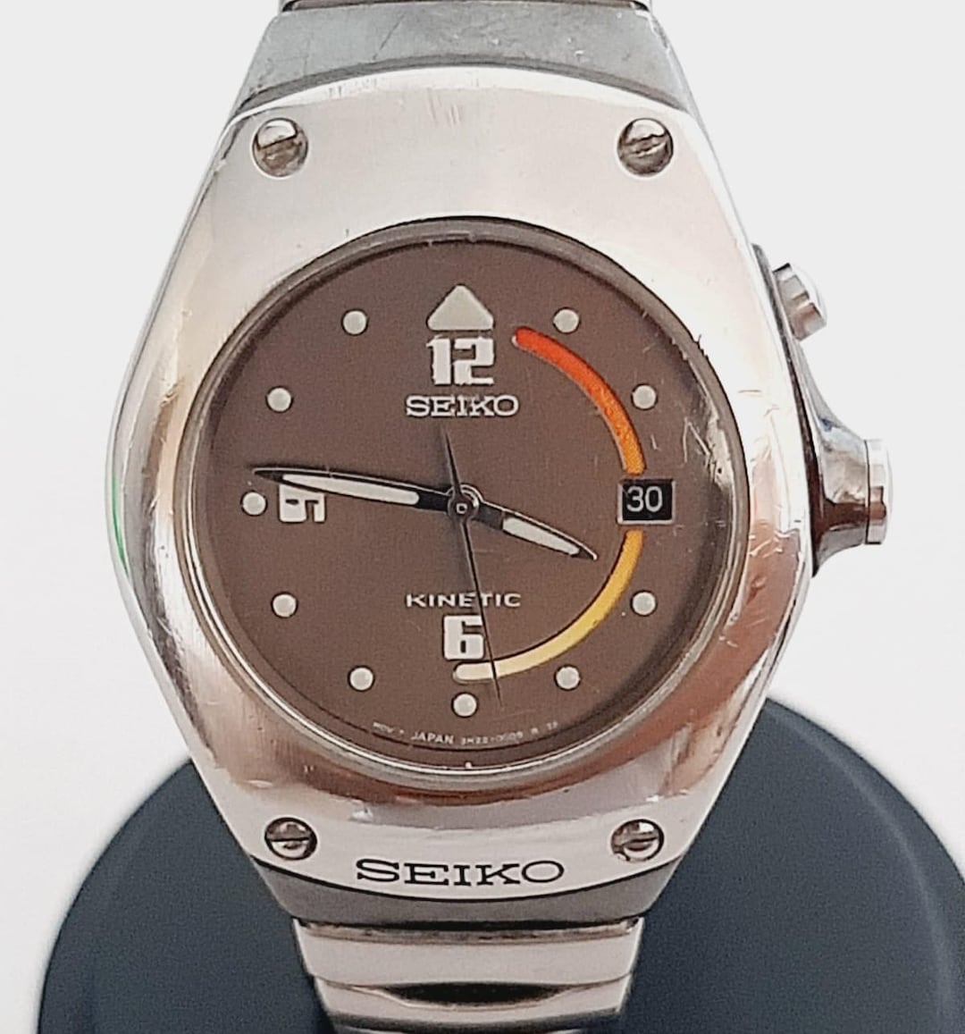 Reloj Unisex Vintage Seiko Arctura Kinetic 3M22-0D39, 10 Bar - Etsy