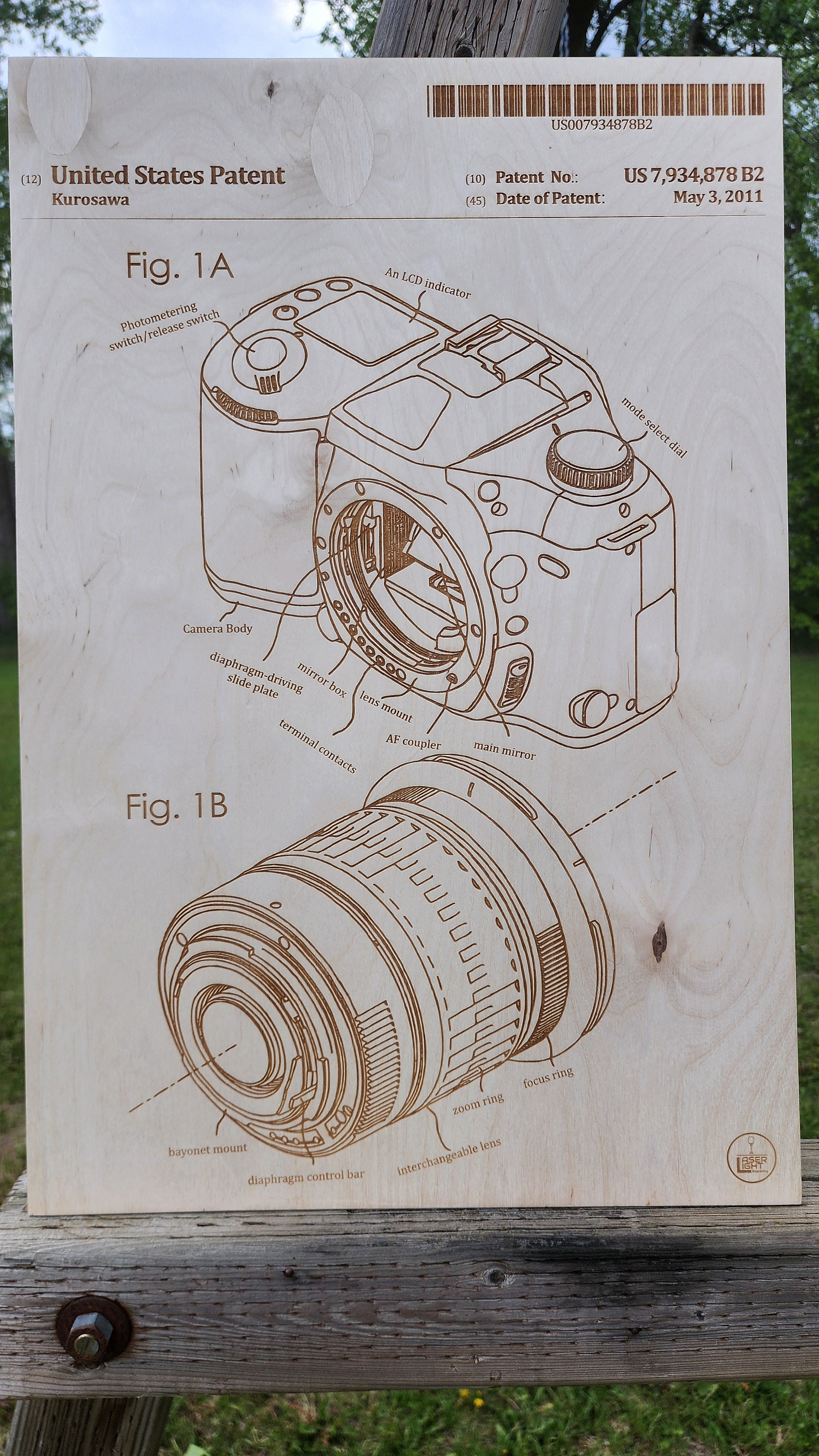 Camera Poster Wooden - Etsy