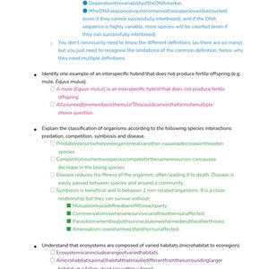 QCE Biology Units 3 & 4 Study Notes - Etsy Australia