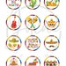 Printable Cinco De Mayo Cupcake Toppers (PDF) - Etsy