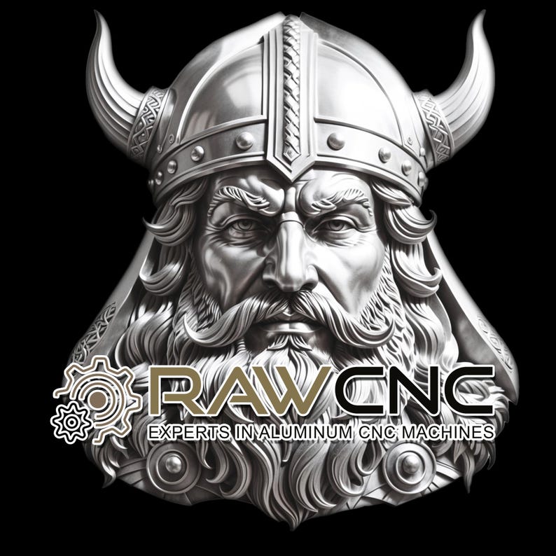 3d Viking STL File for CNC Router Project 3d Cnc Wood Carving Art ...