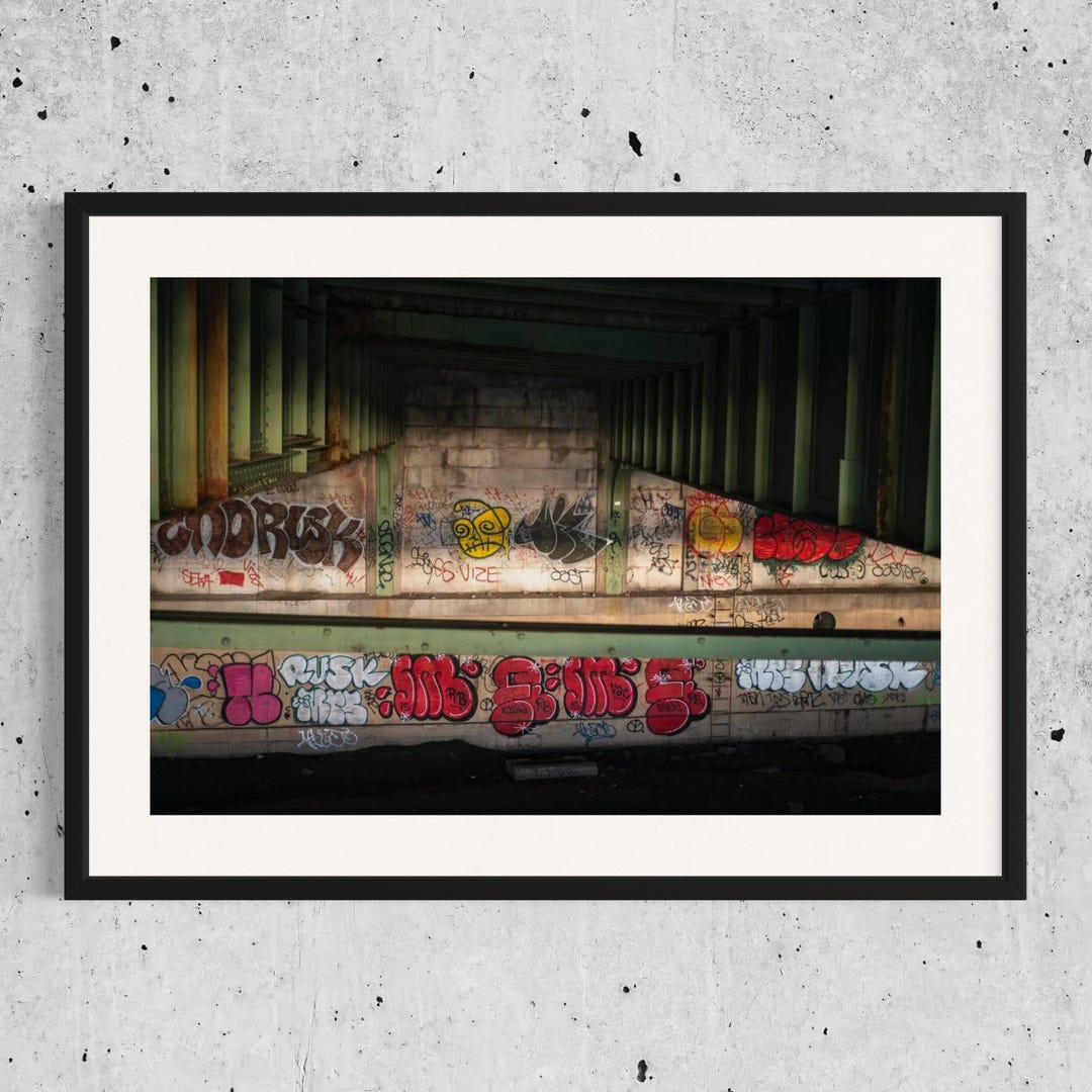 Amtrak Train Tunnel in Manhattan, Wall Art, Fine Art Photo Print ...