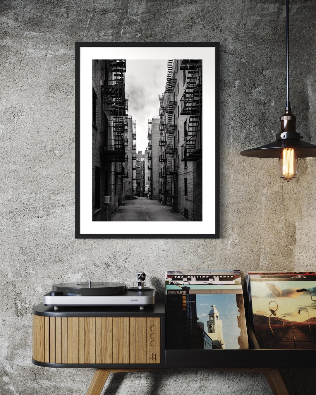 Harlem Back Alley, Wall Art, 13” X 19” Limited Edition Fine Art Photo ...