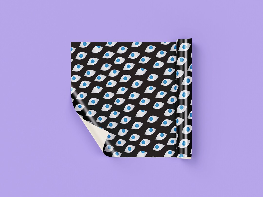 Jujutsu Kaisen Gift Wrap Paper, Gojo Satoru Eyes Sealed Box Design ...