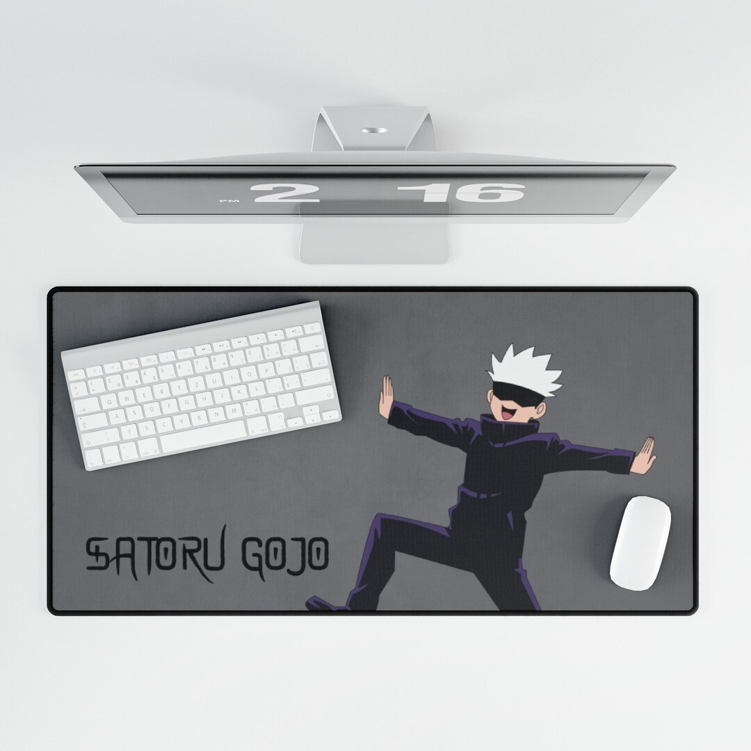 Gojo Satoru Desk Mat - Anime Gaming Mouse Pad, Jujutsu Kaisen, JJK ...