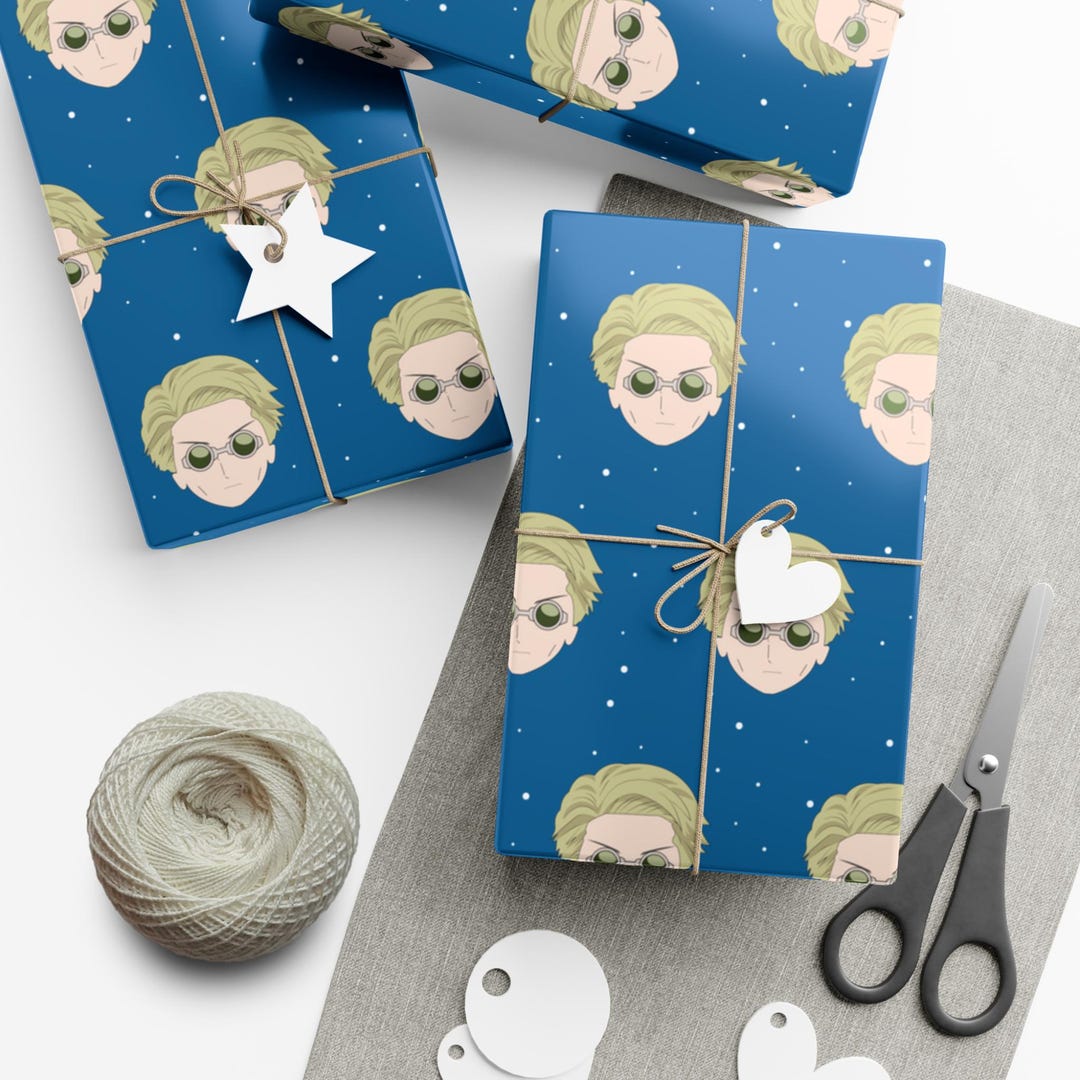 Kento Nanami Wrapping Paper, JJK Inspired Anime Gift Wrap, 30x72 Inches ...