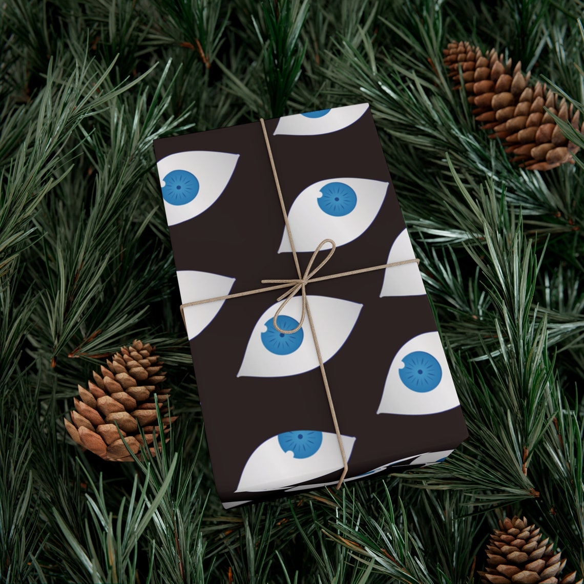 Jujutsu Kaisen Gift Wrap Paper, Gojo Satoru Eyes Sealed Box Design ...
