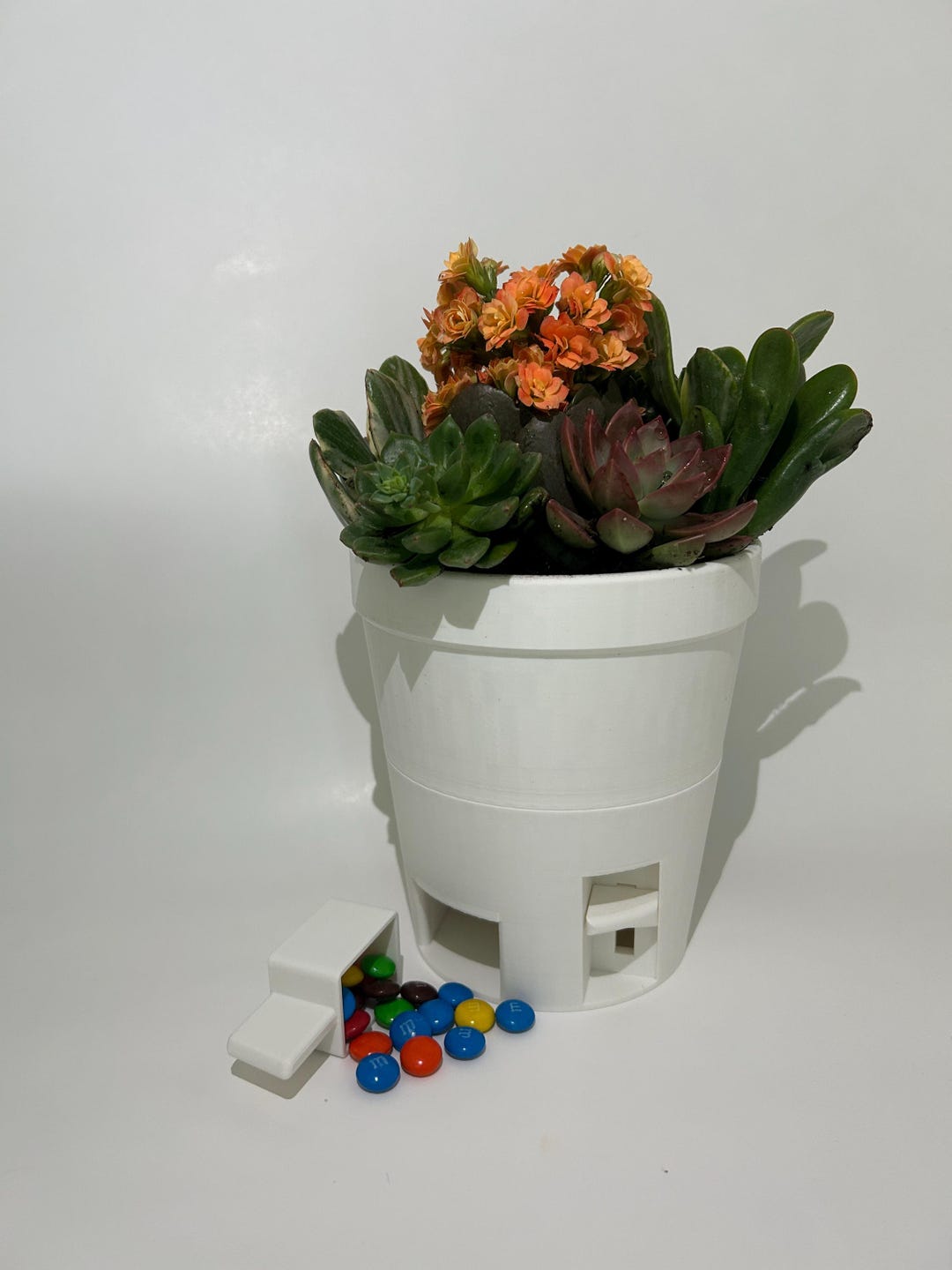 Mini Vending Machine, Big Flower Pot Vend. Candy Dispenser - Etsy