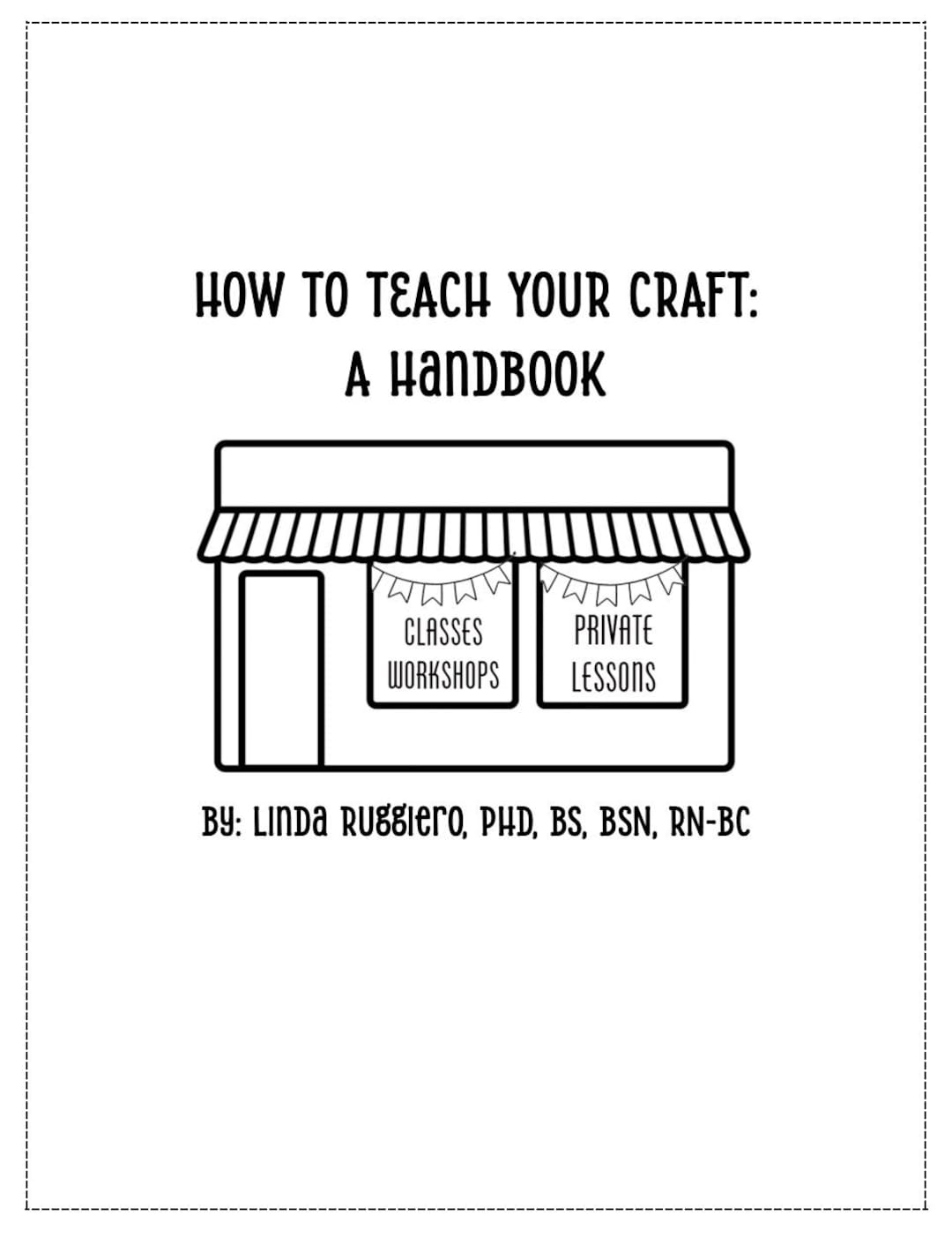 How to Teach Your Craft: A Handbook - Etsy