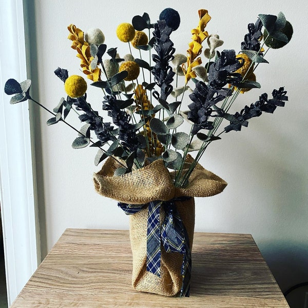 Burlap Bouquet Wrap - Etsy