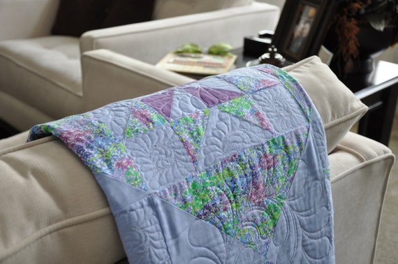 Items similar to Baby Quilt, Wheelchair Lap Quilt, Table Topper 42x42 ...
