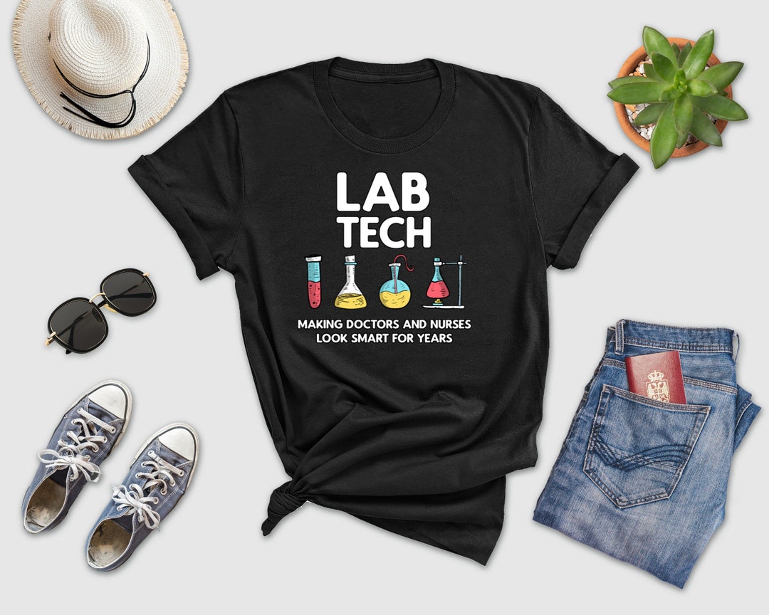 Lab Tech Shirt, Laboratory Scientist Shirt, Laboratory Technician Gift ...