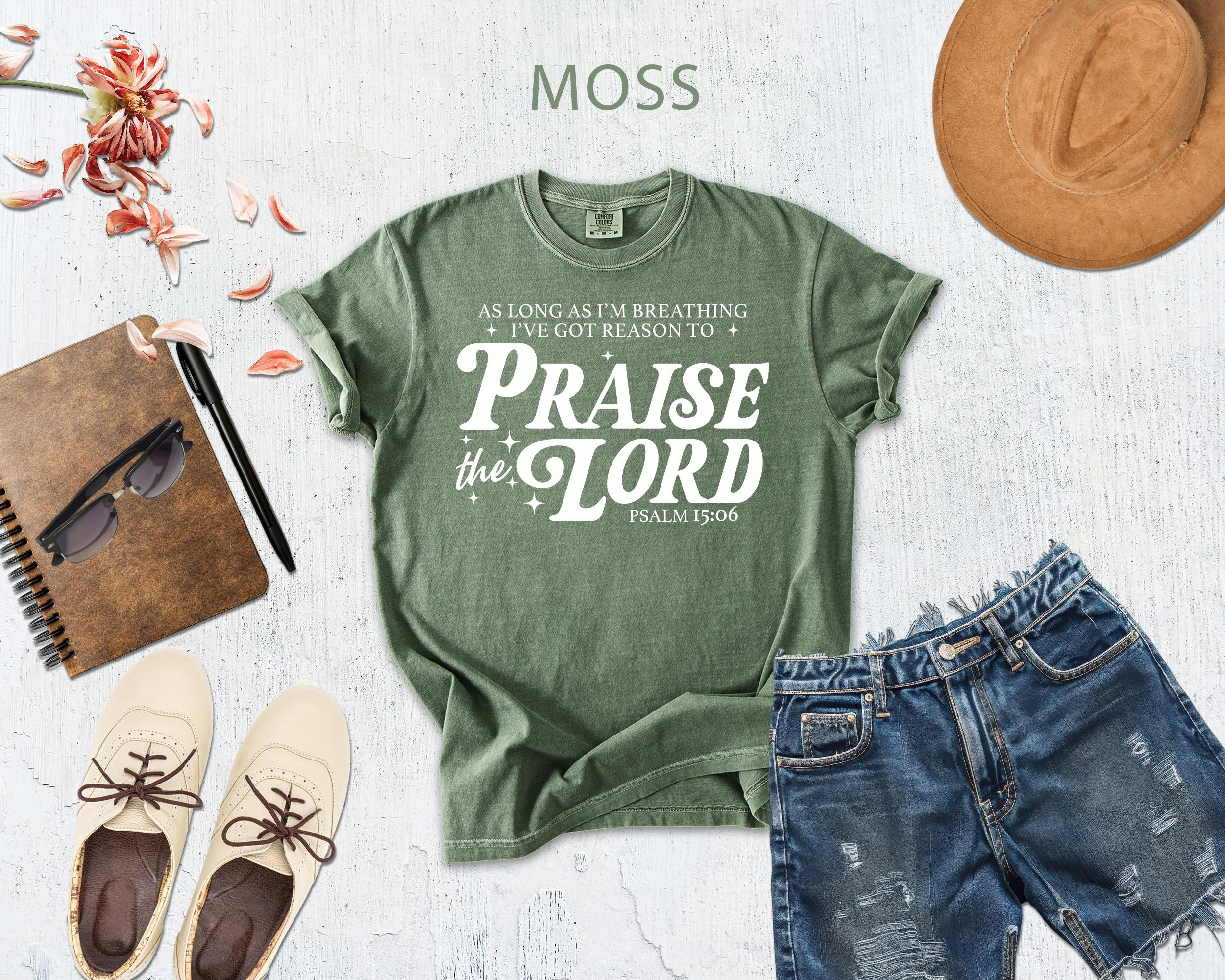 Comfort Colors® Praise the Lord Shirt, Worship Shirt, Praise God Tshirt ...