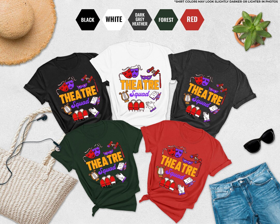 Theatre Squad Shirt, Theatre Teacher Shirt, Drama Shirt, Special Squad ...