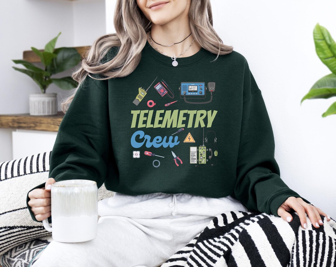 Telemetry Crew Sweatshirt, Telemetry Tech Sweatshirt, Telemetry ...