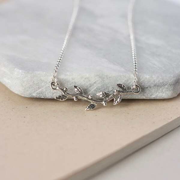 Tree Branch Necklace - Etsy