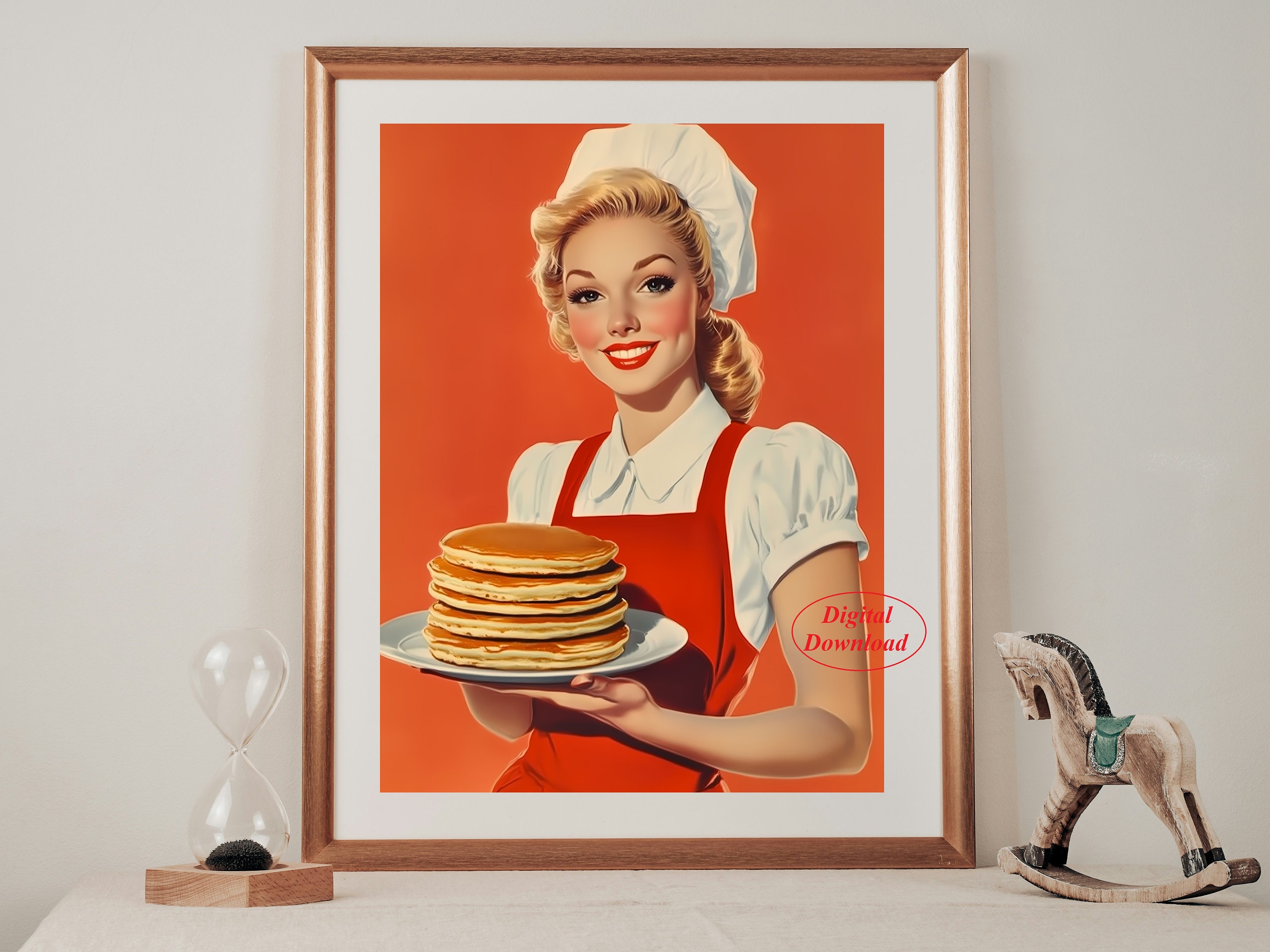Four Posters - 1960s Golden Age Advertising Illustration. Beautiful ...