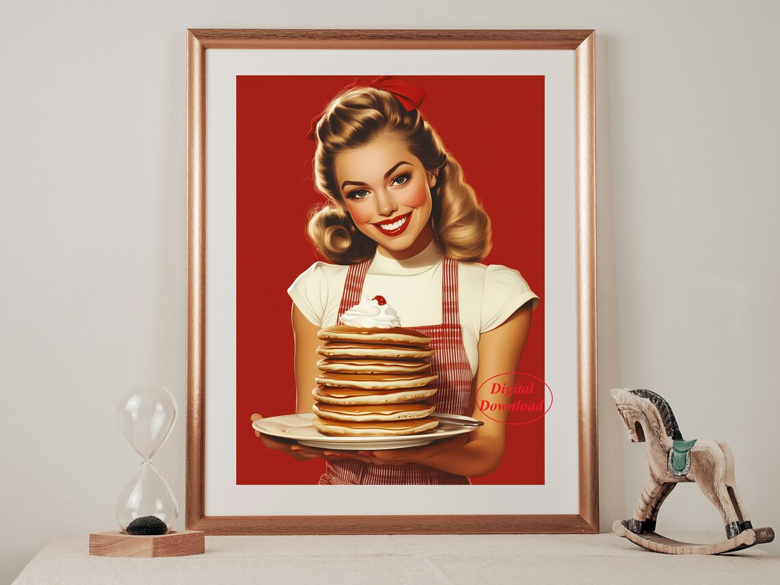 Four Posters - 1960s Golden Age Advertising Illustration. Beautiful ...