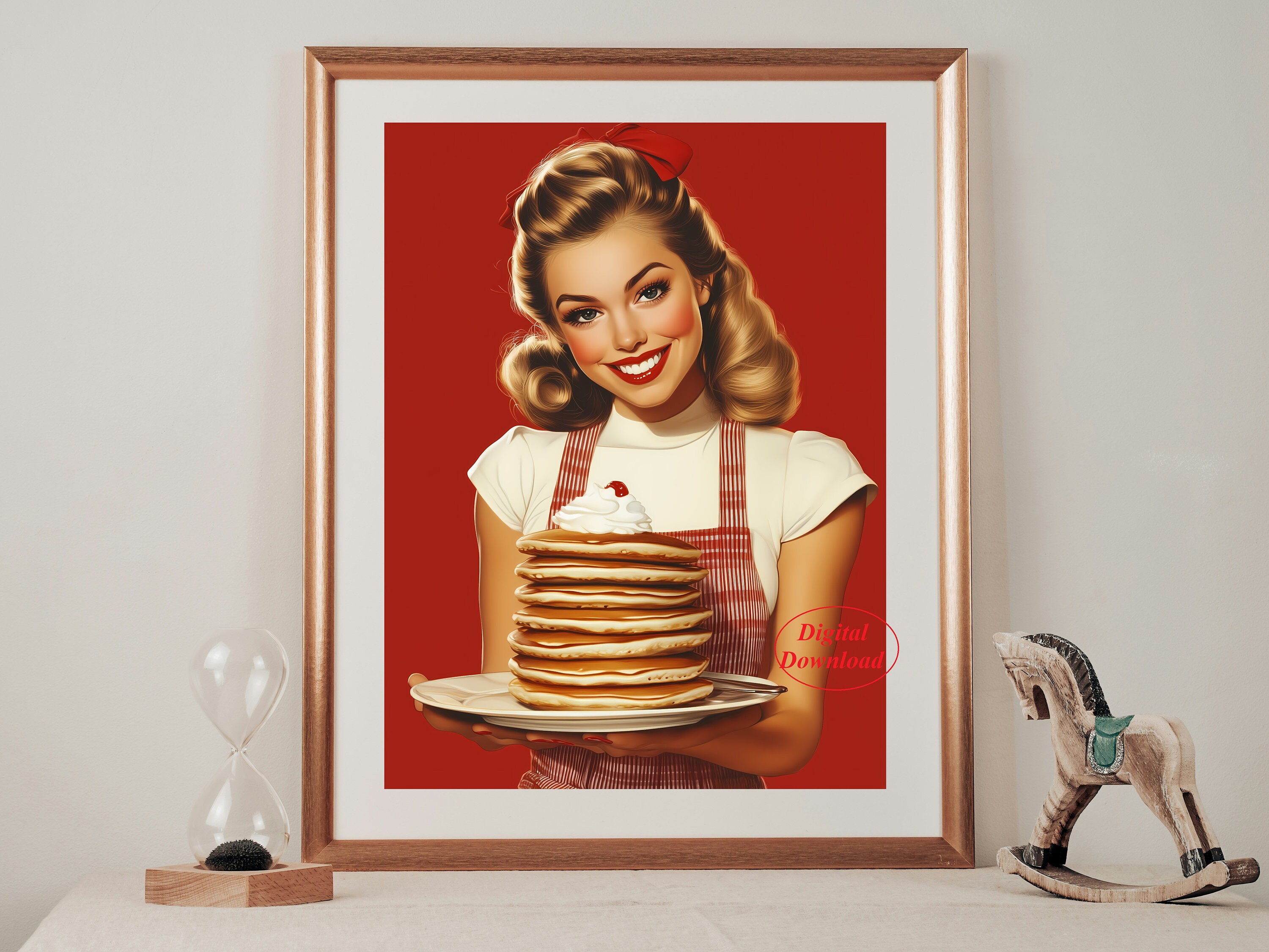Four Posters - 1960s Golden Age Advertising Illustration. Beautiful ...