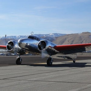 Lockheed Model 10 Electra Blueprint - Etsy